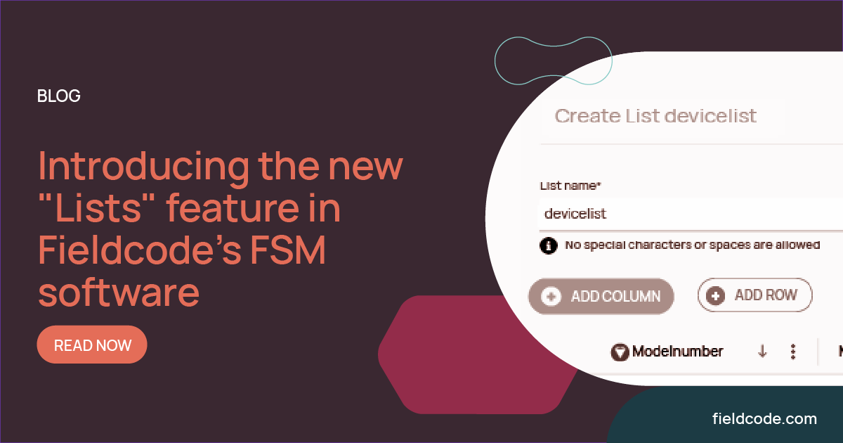 Simplify data entry and automate workflows with Fieldcode