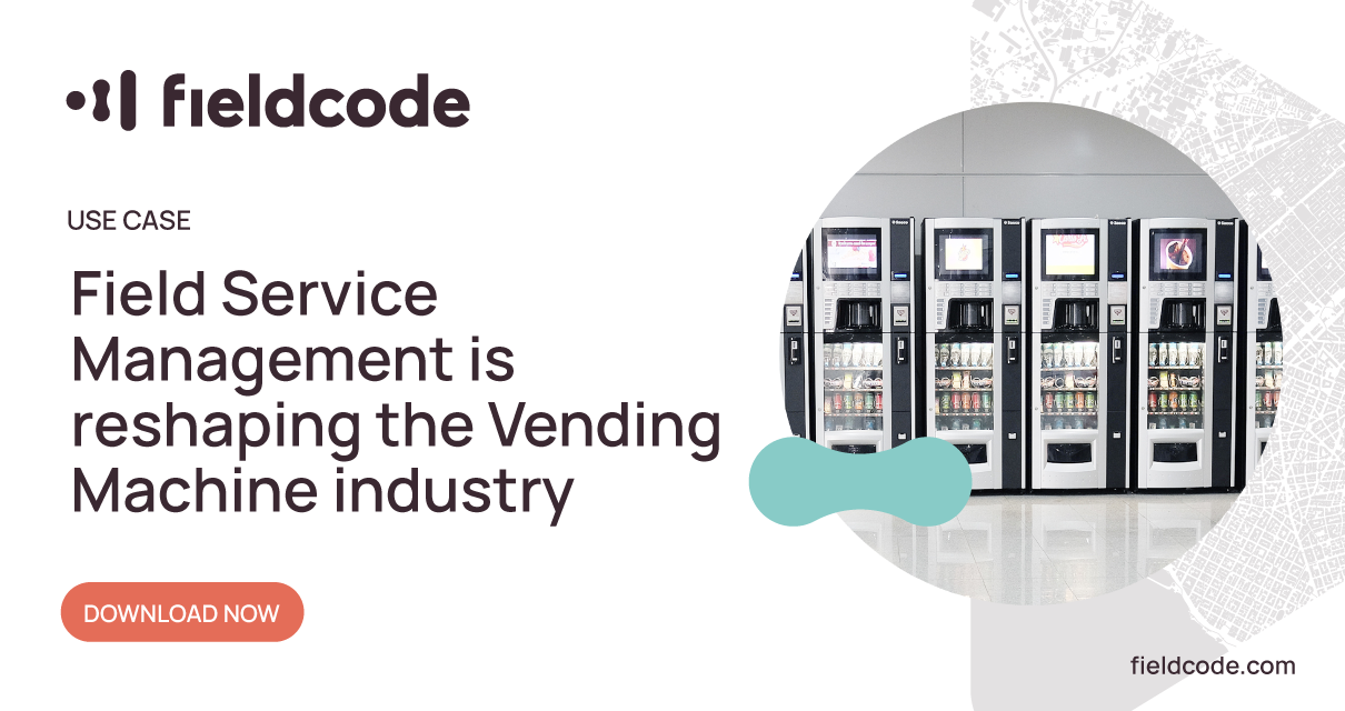 Smart field support to keep vending machines operational 24/7