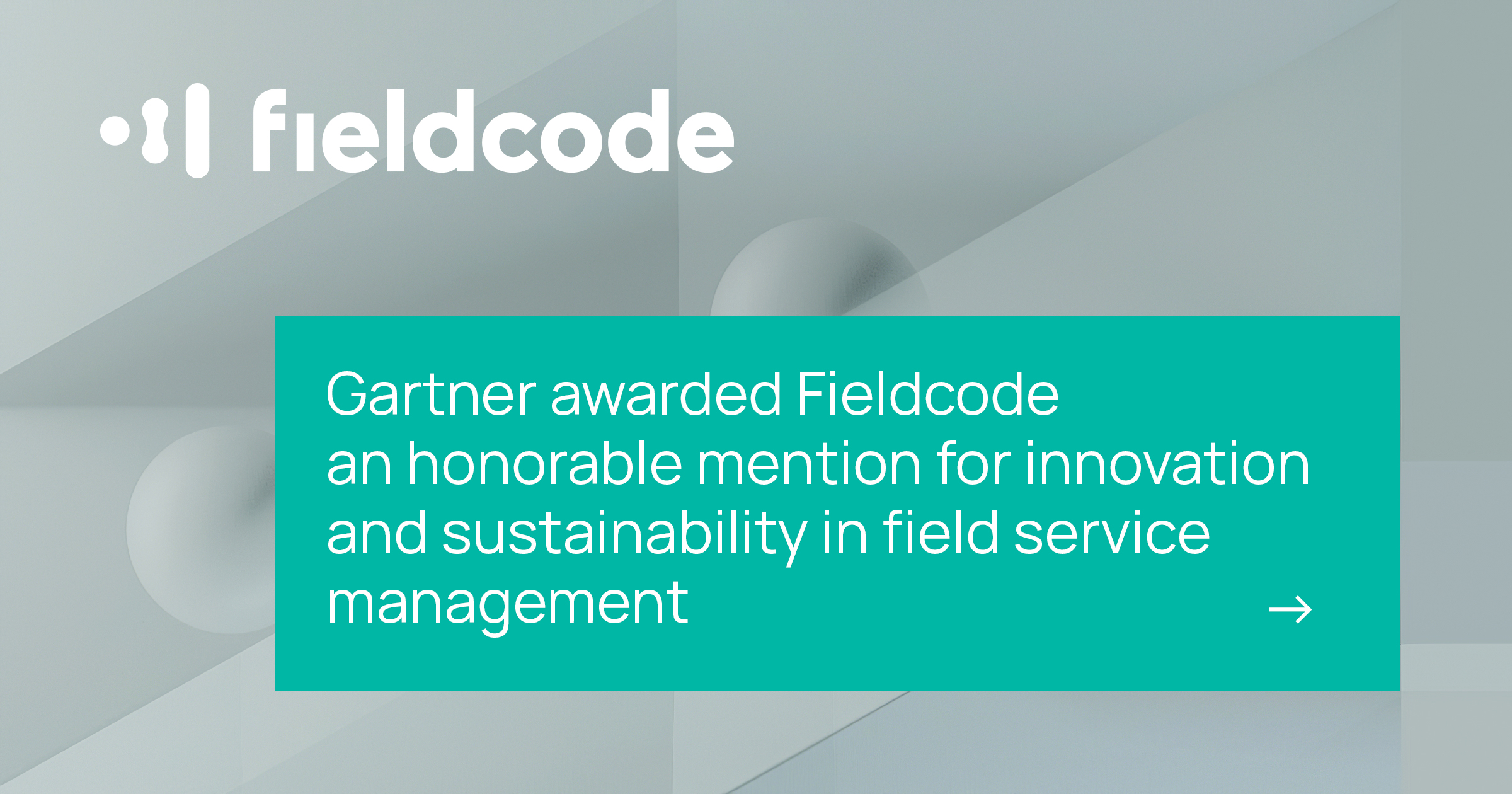 Fieldcode - Honorable mention - 2022 Gartner Magic Quadrant for FSM