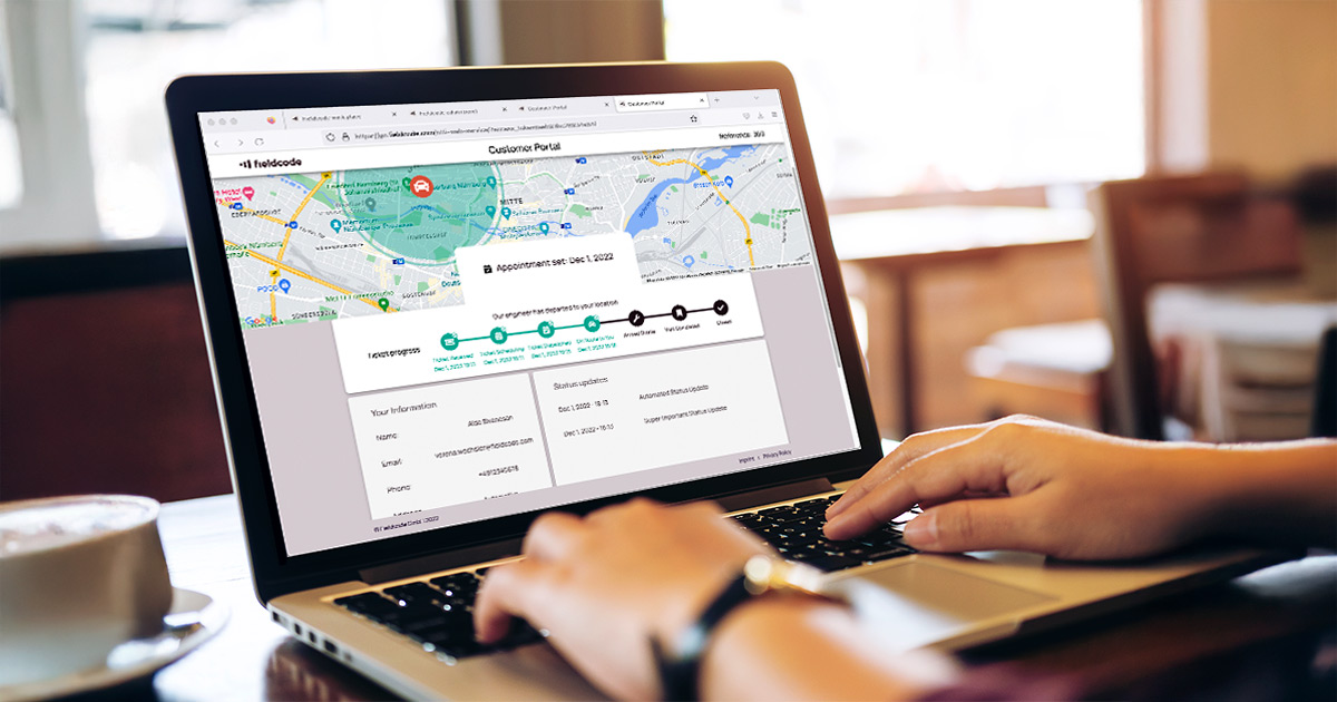 Fieldcode - Why a customer portal matters in field service